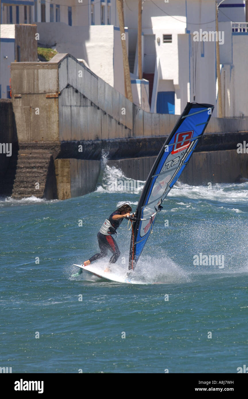 Windsurfer on the turn hi-res stock photography and images - Alamy