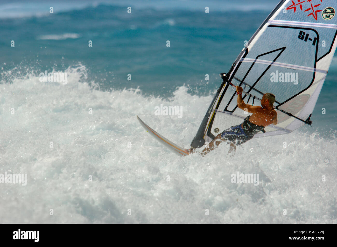 Barbados windsurfing hi-res stock photography and images - Alamy