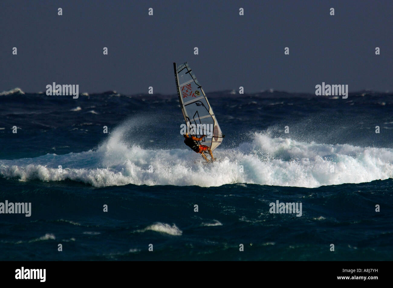 Barbados windsurfing hi-res stock photography and images - Alamy
