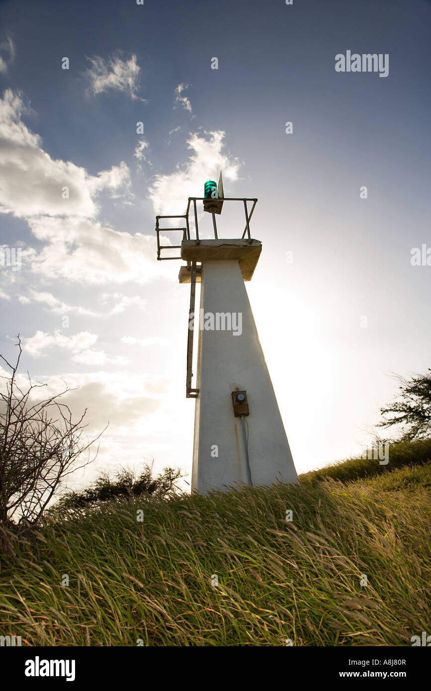 Lighthouse in grassy field in Maui Hawaii Stock Photo - Alamy