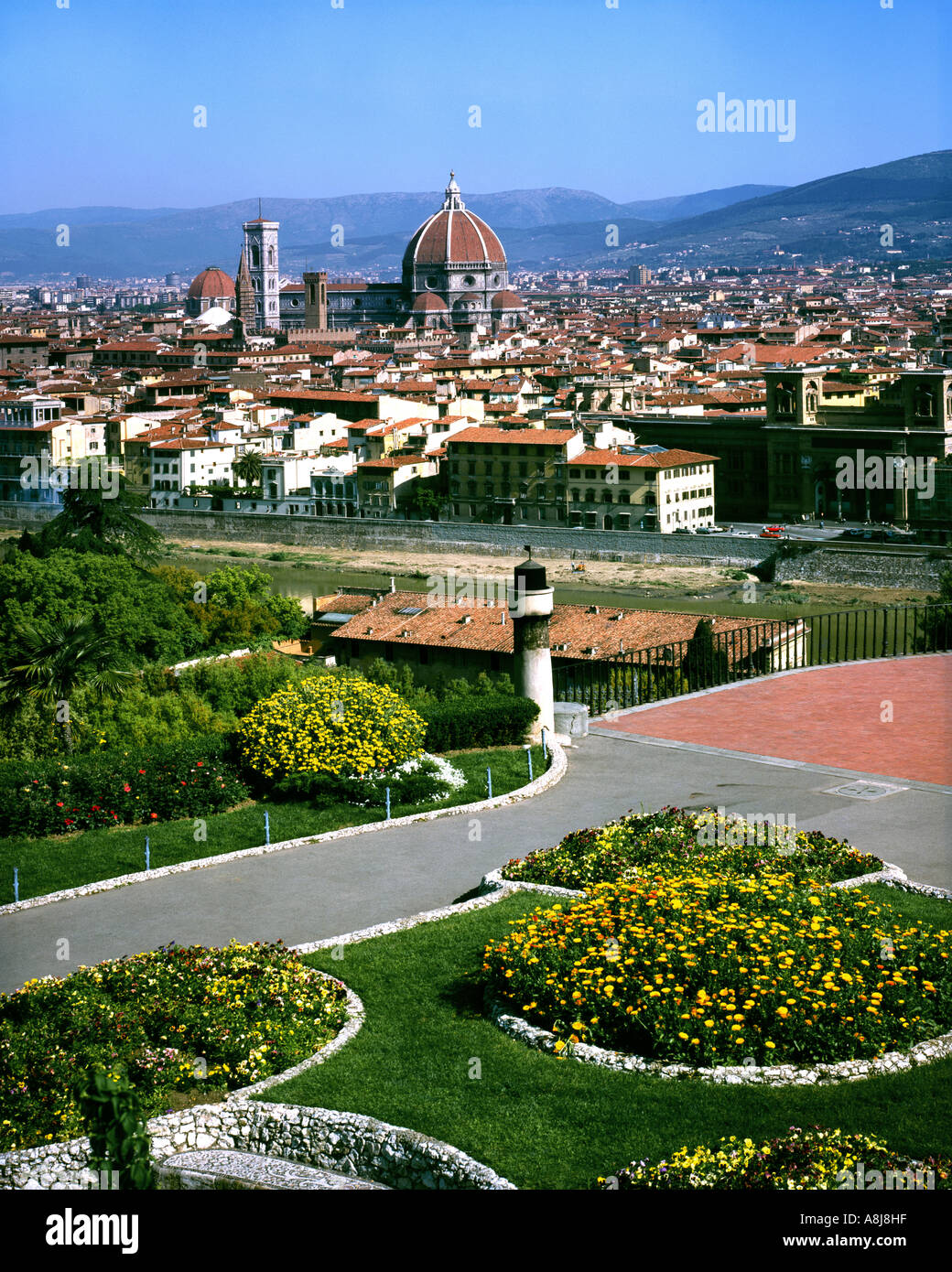 Piazzale Michelangelo Garden High Resolution Stock Photography and ...