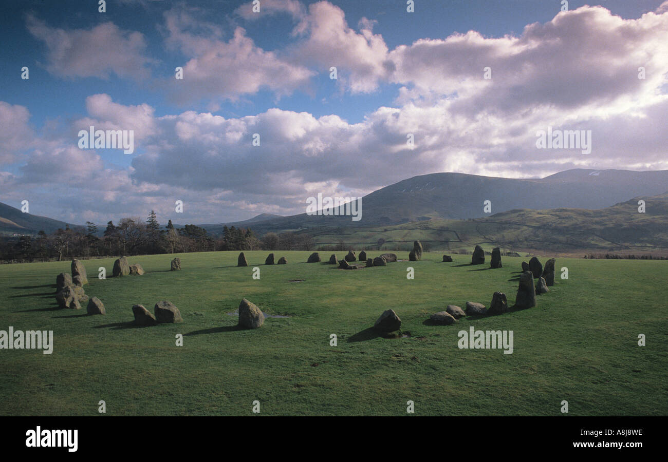 Castlerigg cumbria hi-res stock photography and images - Alamy