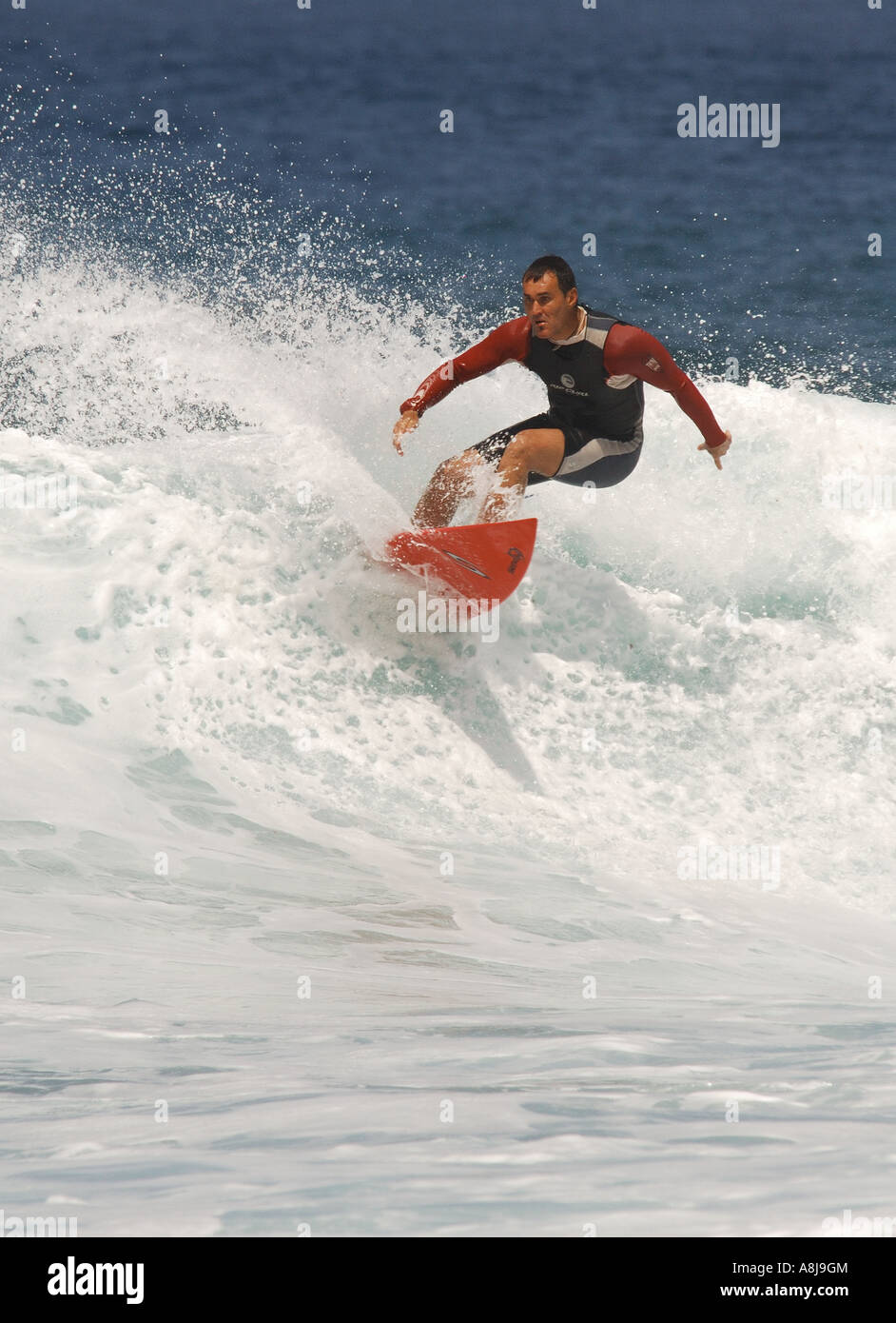 Surfer Diving Under Wave High Resolution Stock Photography and Images ...