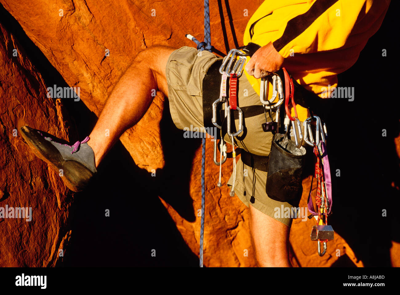 rock climbing Stock Photo - Alamy
