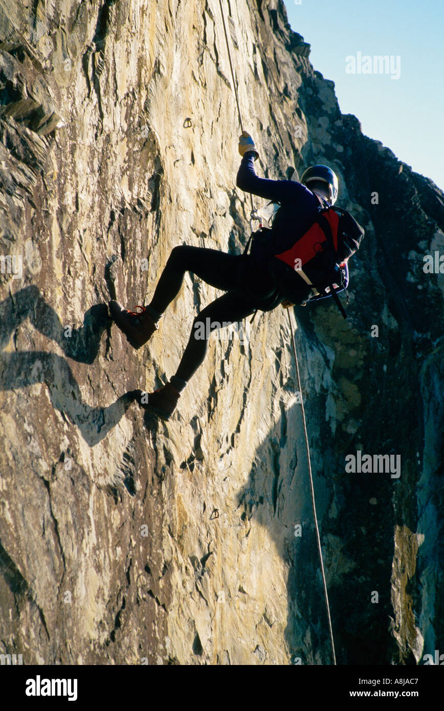 rock climbing Stock Photo - Alamy