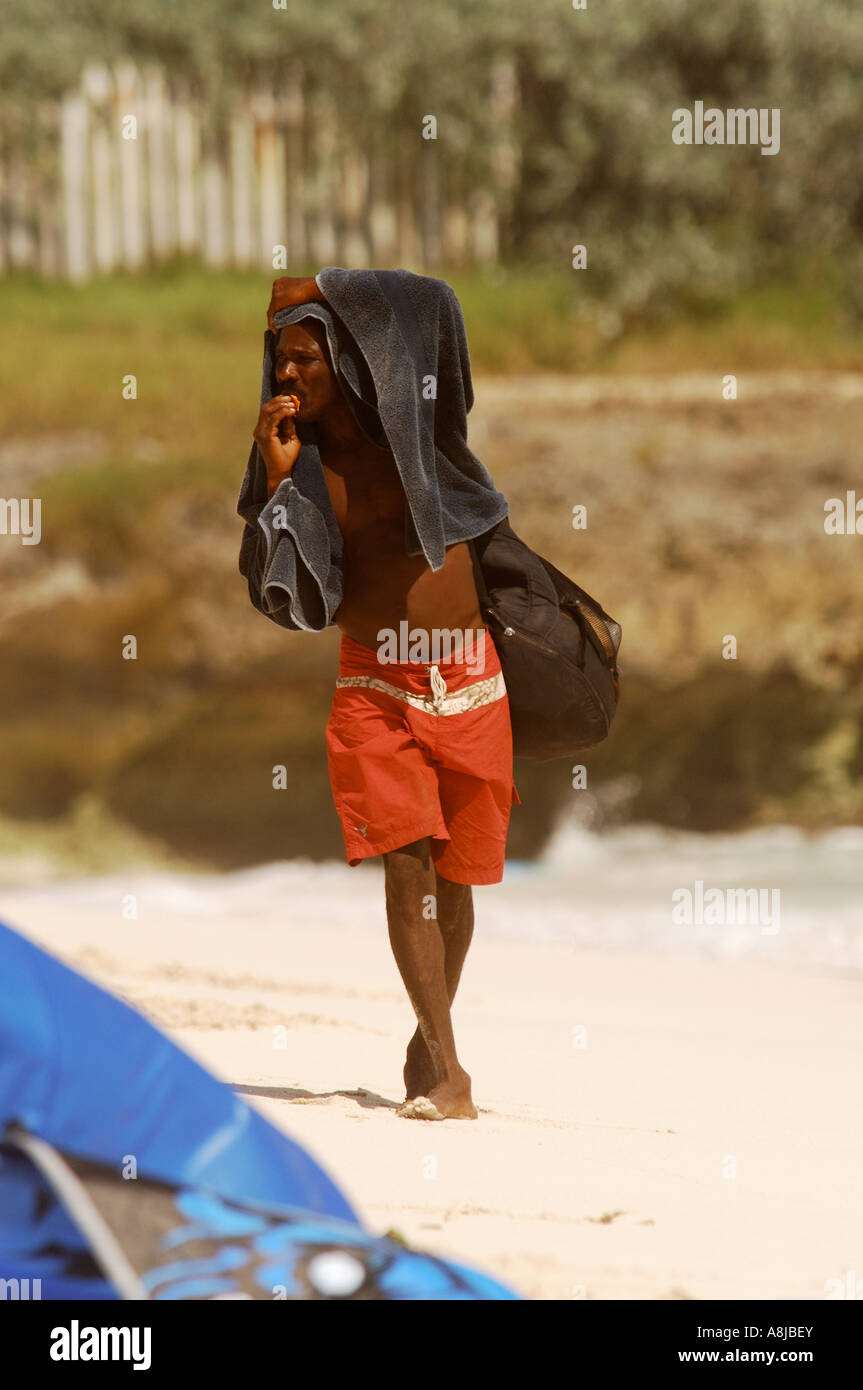 Local on the beach hi-res stock photography and images - Alamy