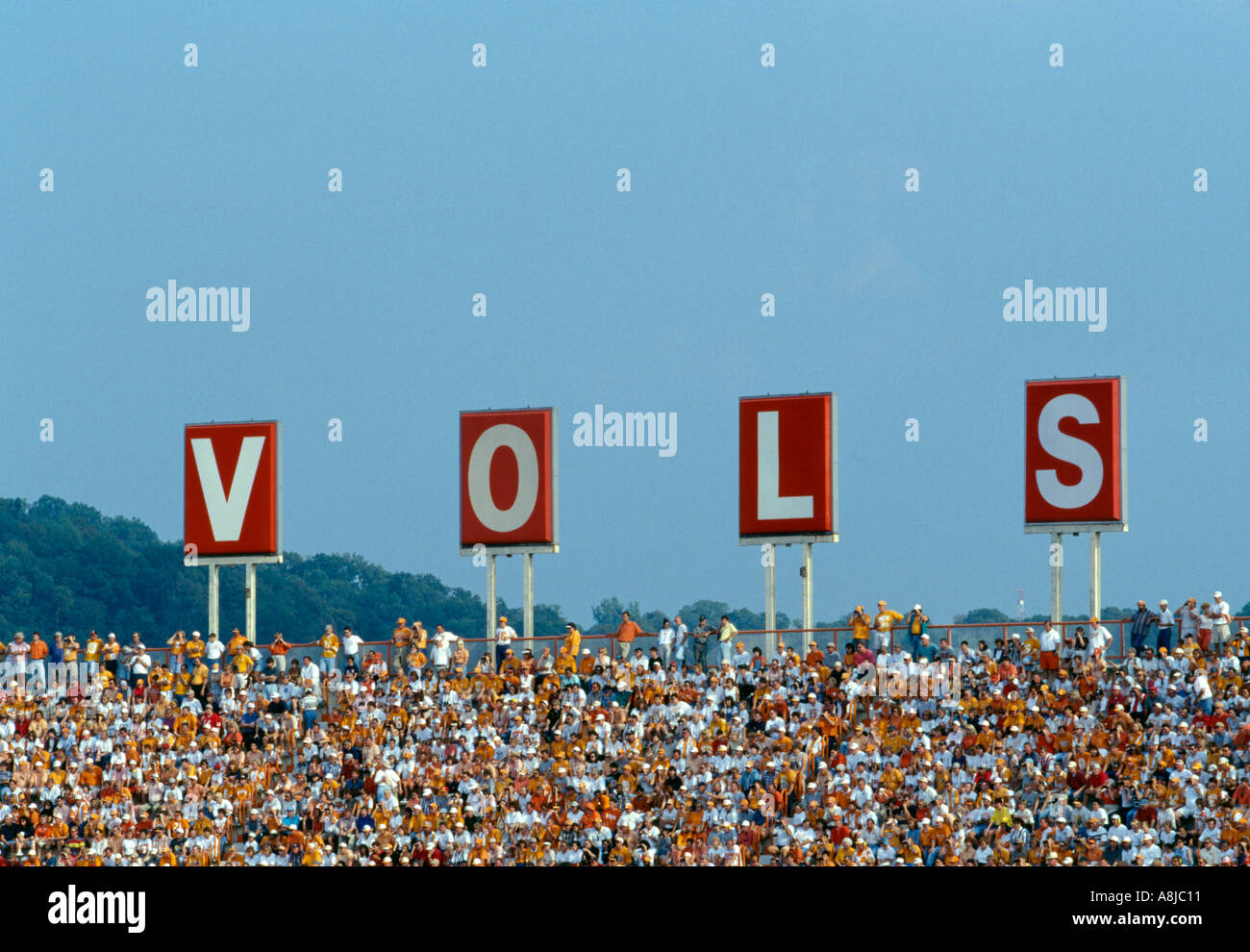 Crowd in UT stadium Knoxville TN Stock Photo - Alamy