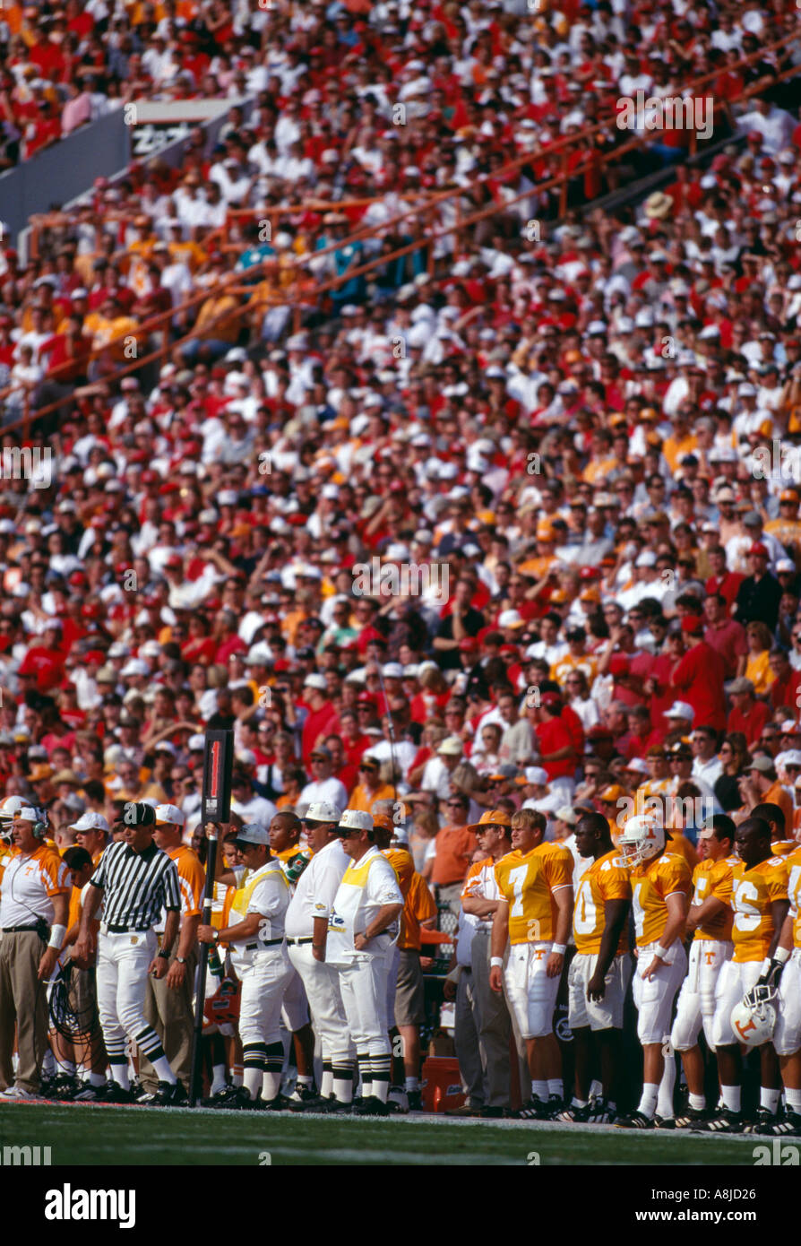 Crowd in UT stadium Knoxville TN Stock Photo - Alamy
