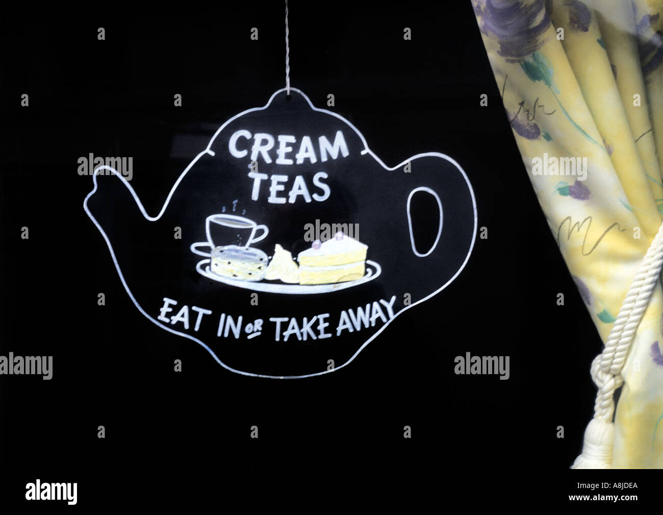 Tea Sign High Resolution Stock Photography and Images - Alamy