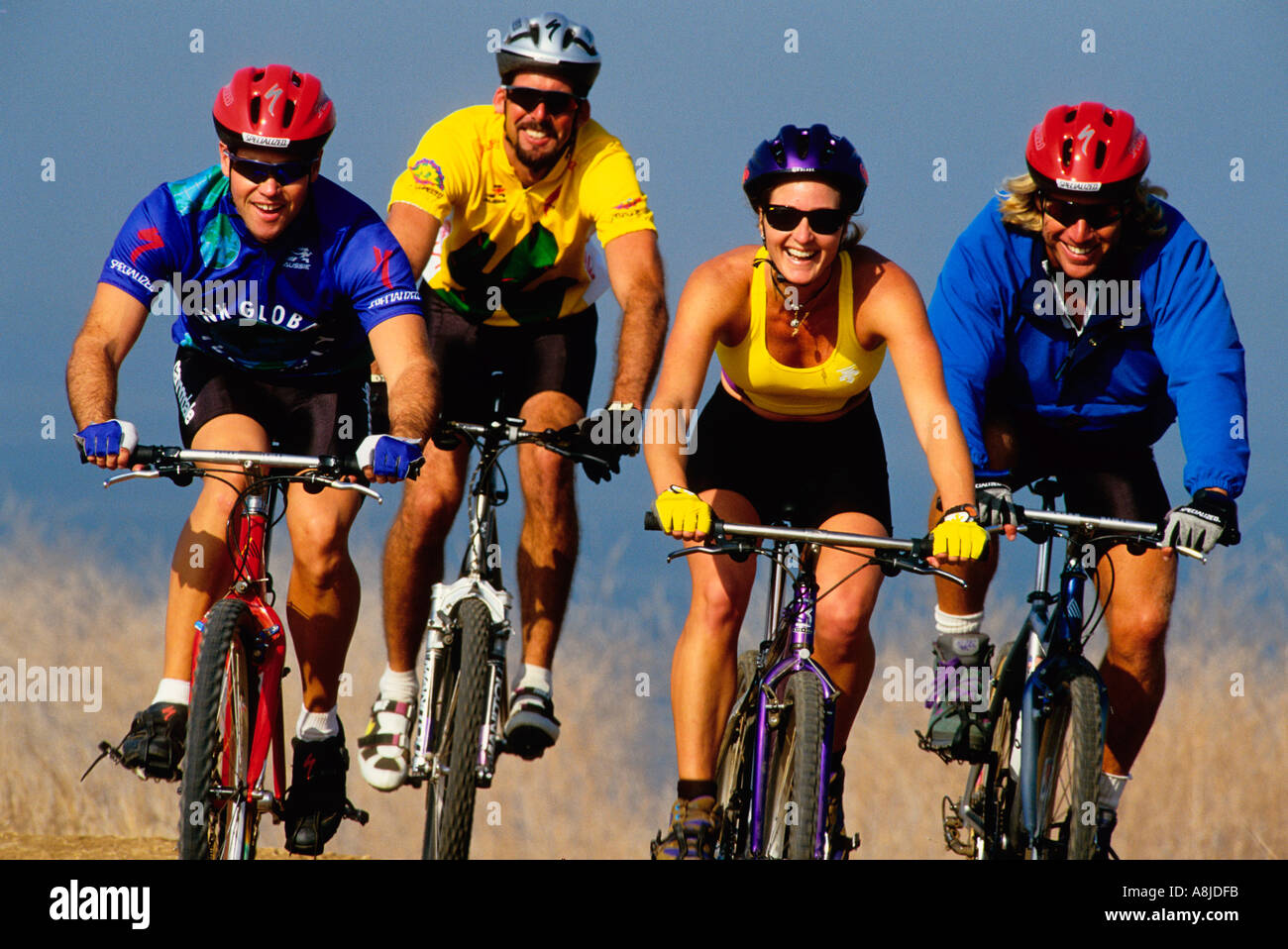 Sport Sports Mountain Biking Stock Photo - Alamy