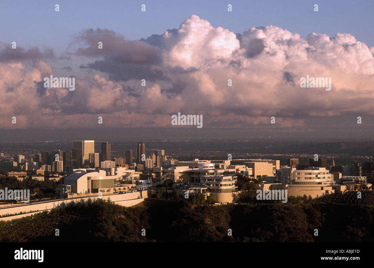 The magnificent Getty Center in Los Angeles California Main architect ...