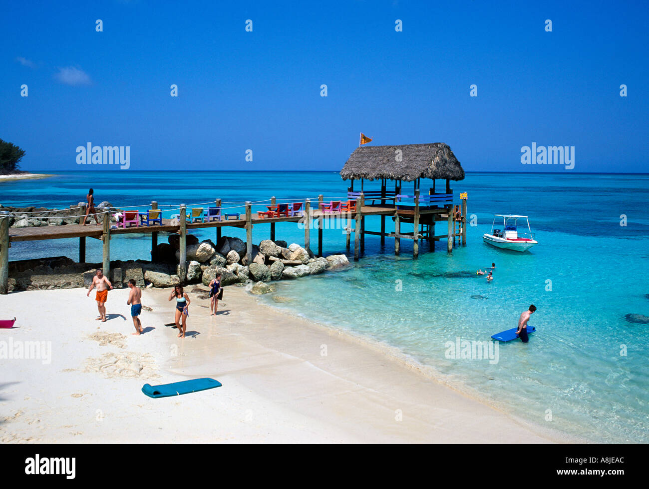 Compass Point Nassau Island Bahamas Stock Photo - Alamy