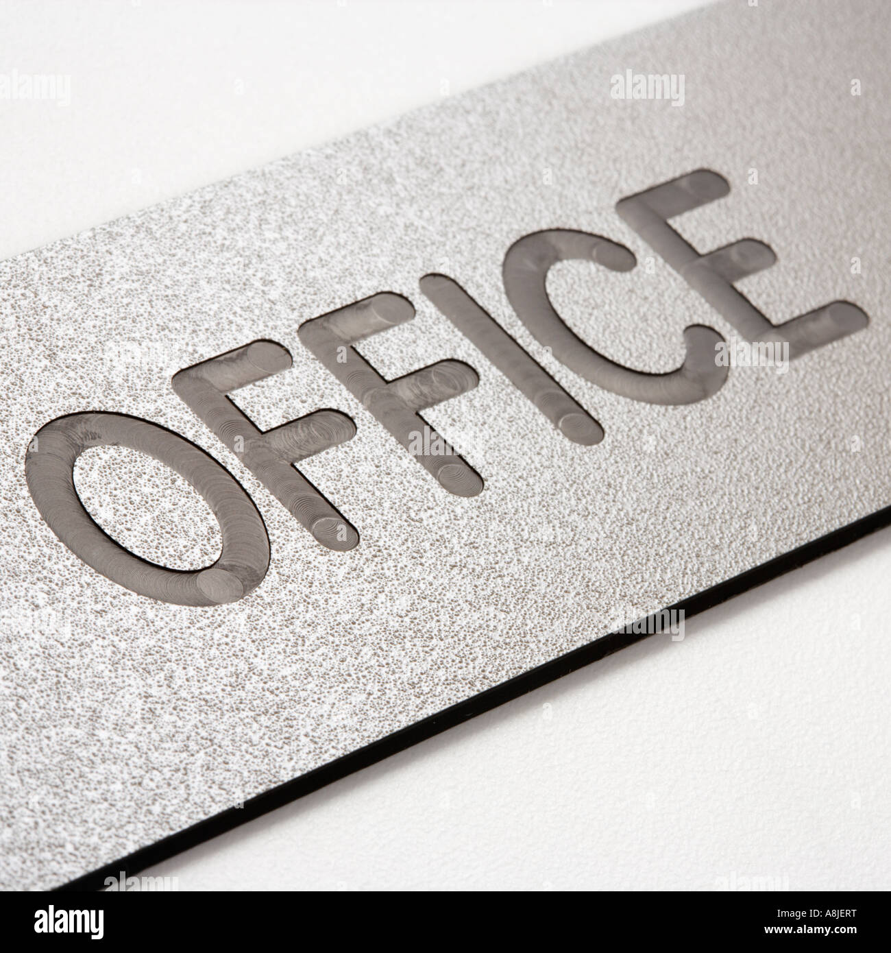 Close up of office sign Stock Photo - Alamy