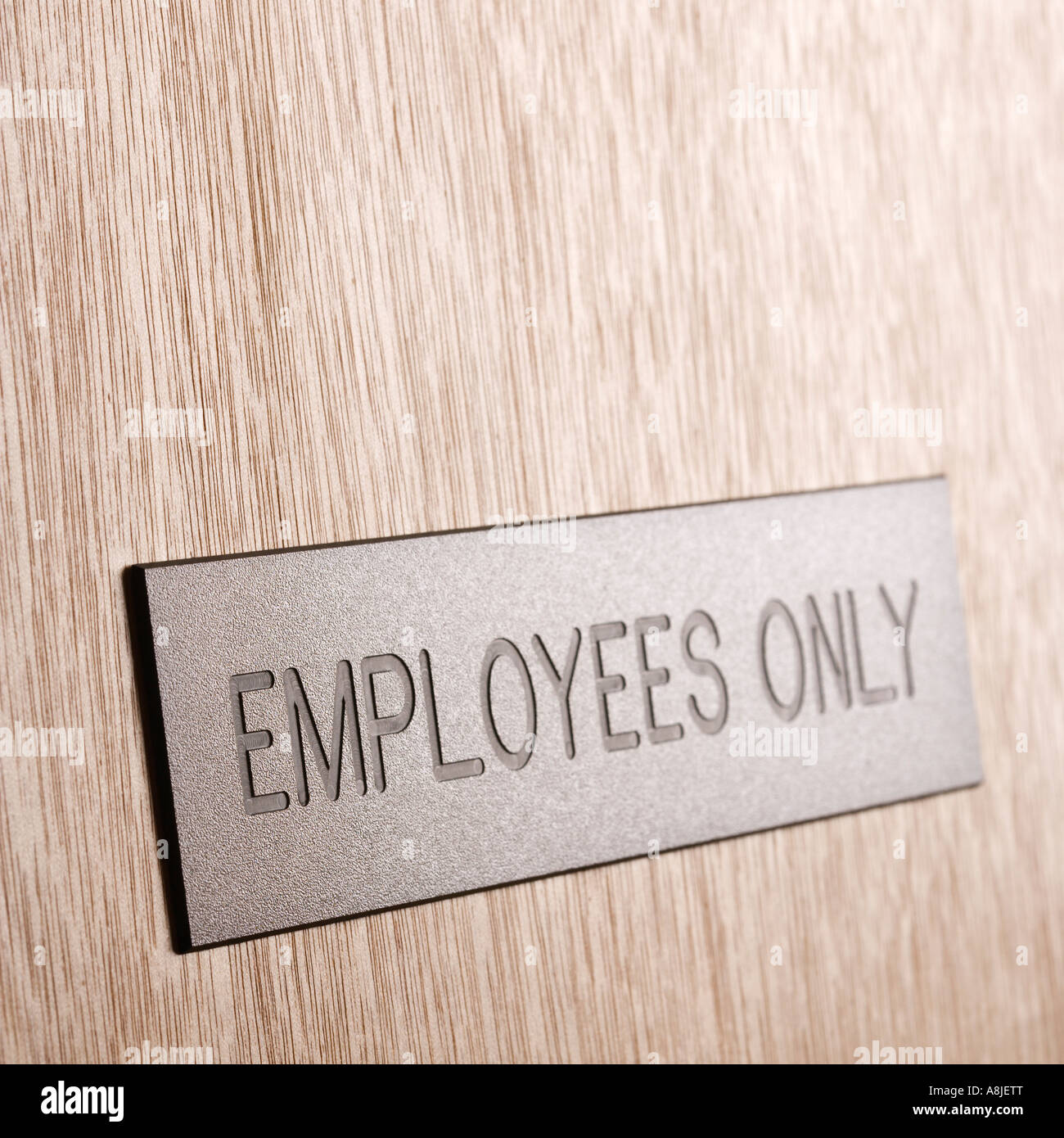 Employees Only Door High Resolution Stock Photography and Images - Alamy