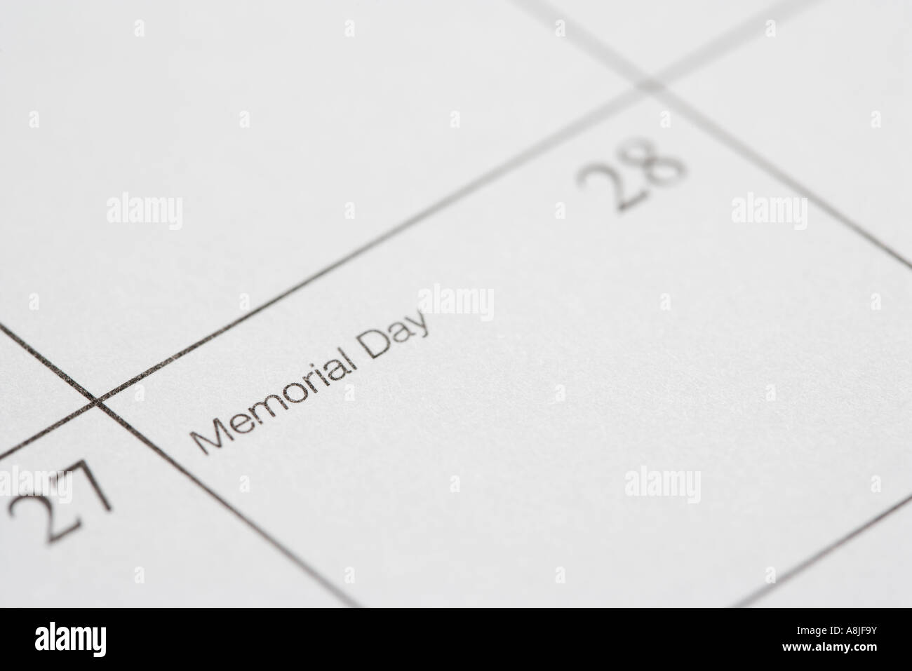 Federal holiday calendar hi-res stock photography and images - Alamy