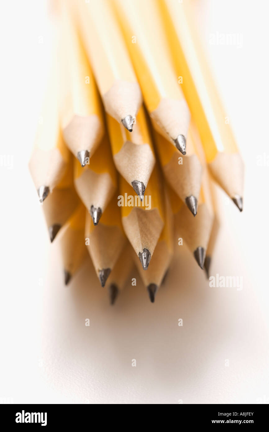 Group of sharp pencils Stock Photo - Alamy
