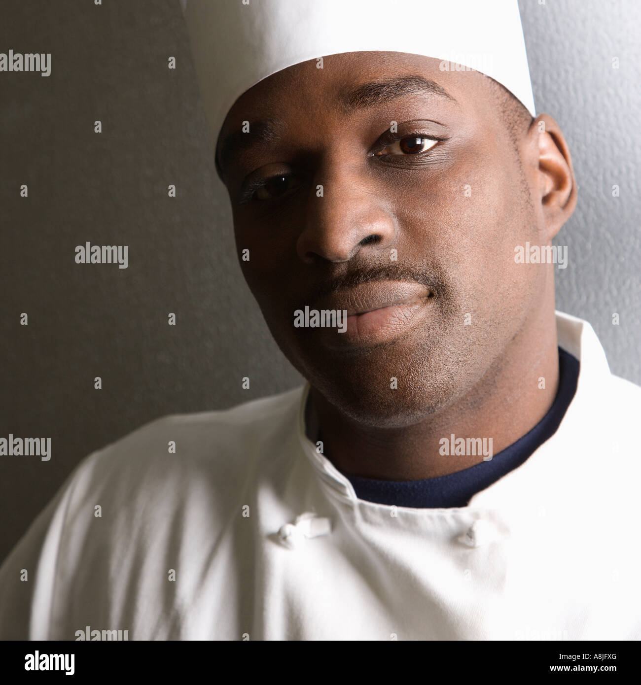 Chef wearing uniform african american hi-res stock photography and ...
