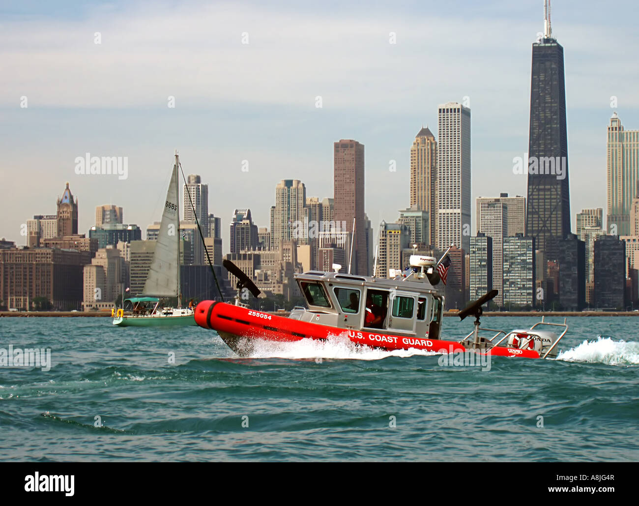Coast Guard Patrol Boat Stock Photo - Alamy