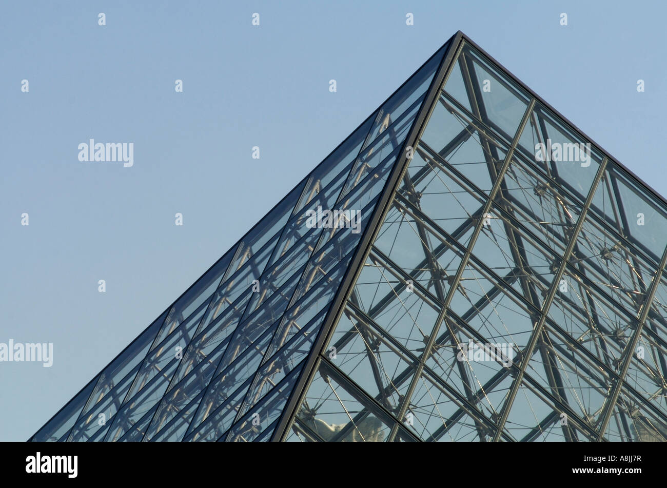 Louvre Museum Glass Pyramid Paris, France, Europe Stock Photo - Alamy