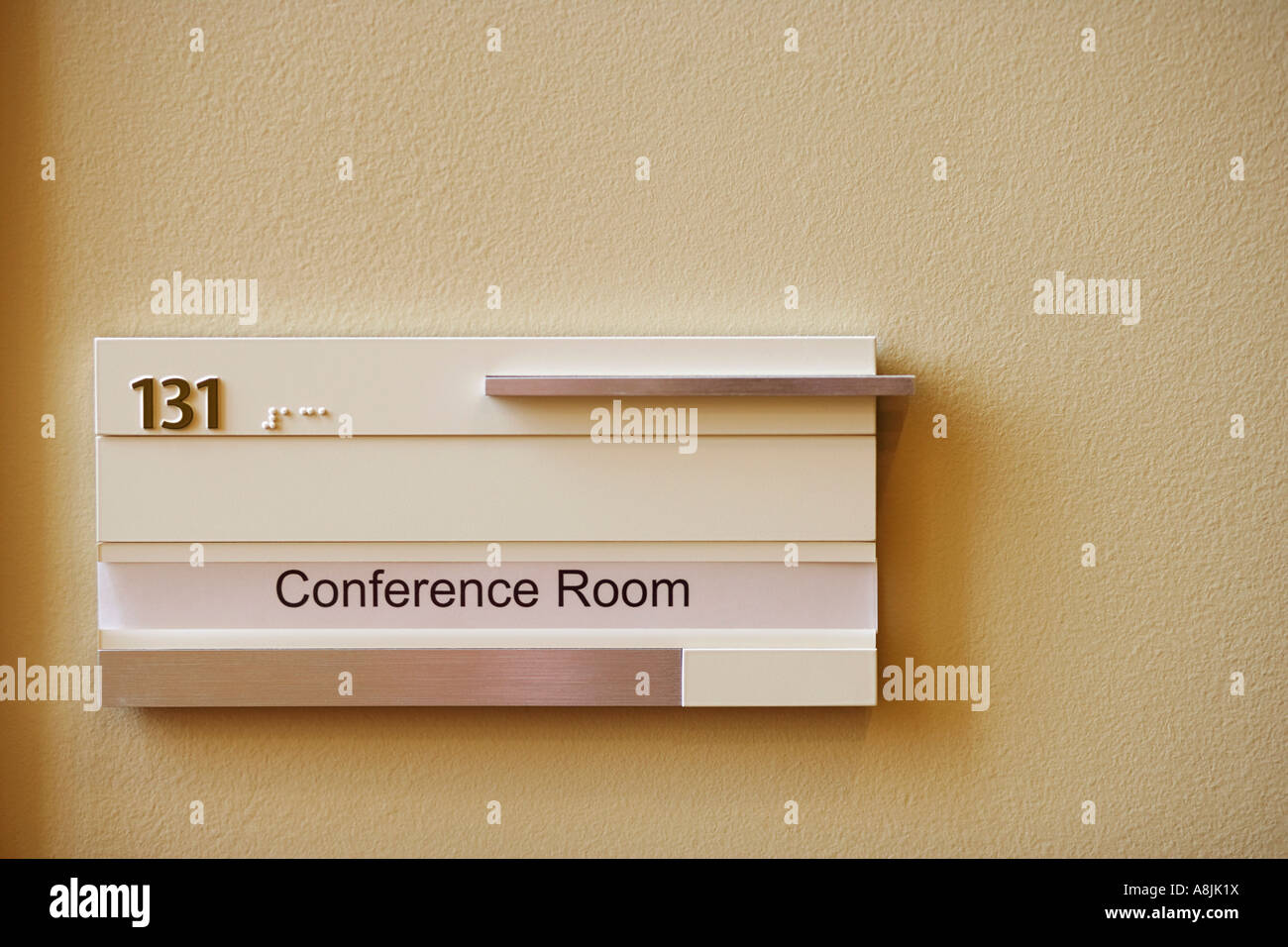 Close-up of an information sign on the wall Stock Photo - Alamy