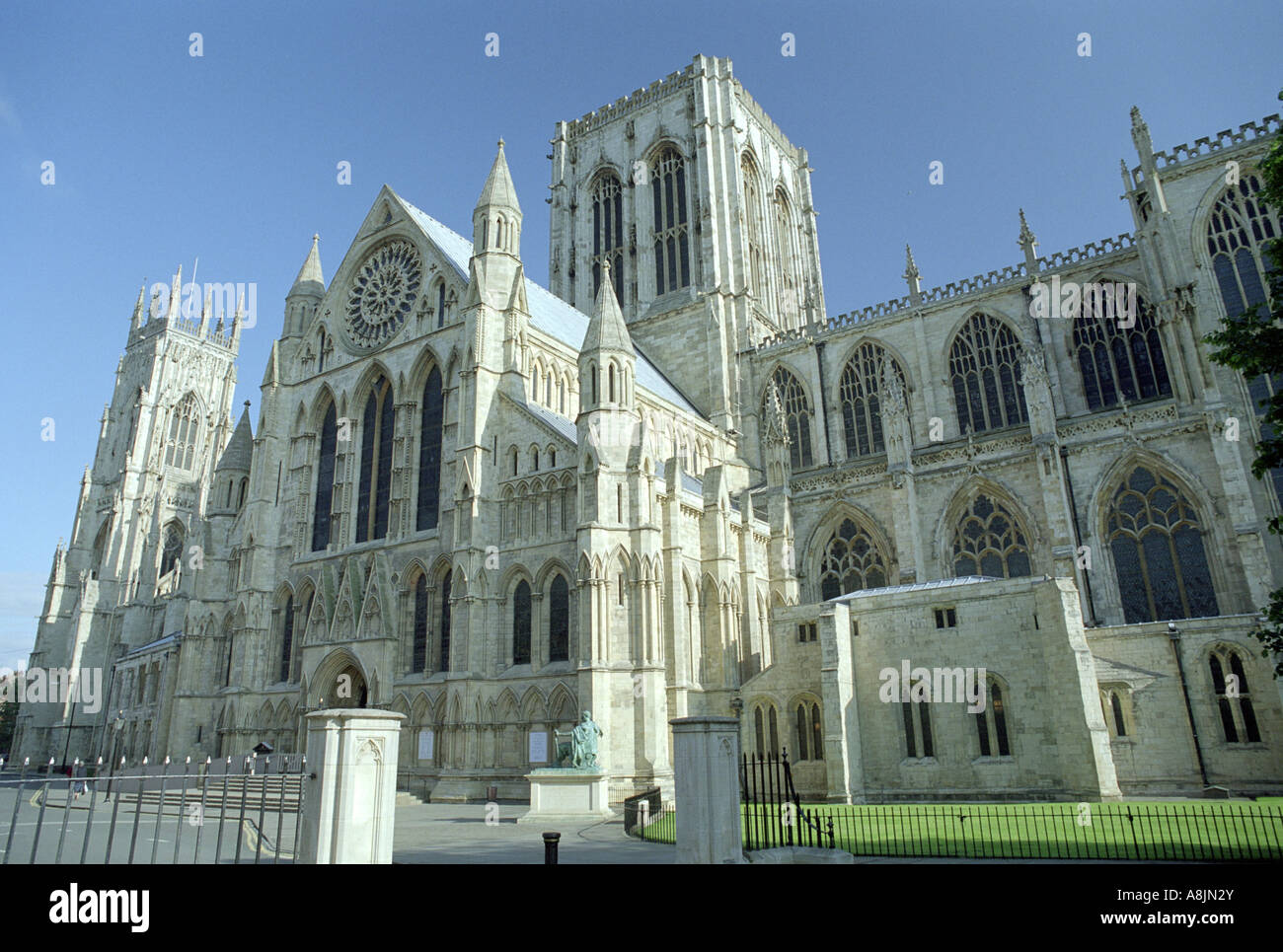 city of york cathedral yorkshire england uk gb Stock Photo - Alamy