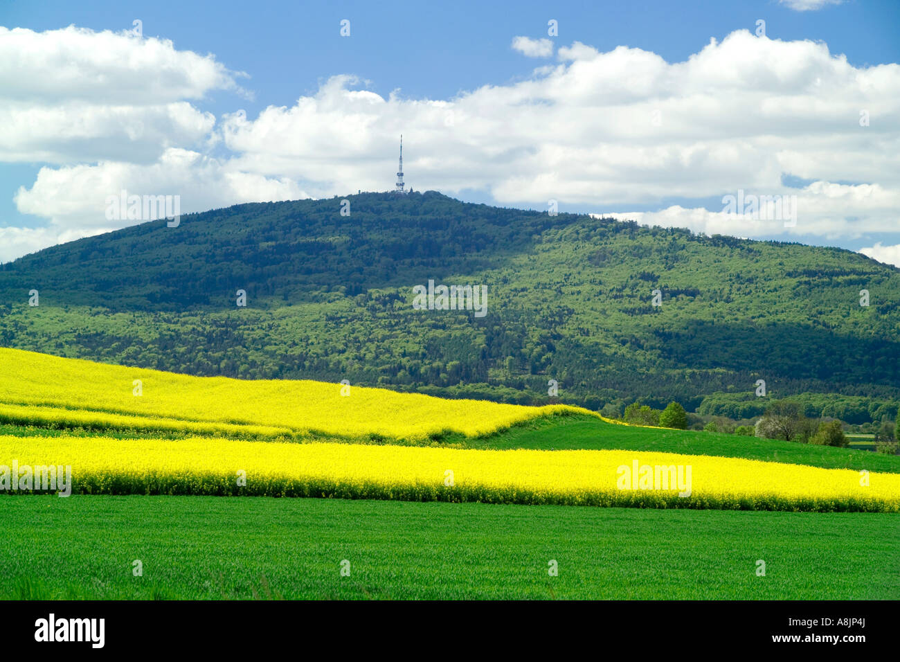 Sleza Mountain in the springtime Lower Silesia Poland Stock Photo - Alamy