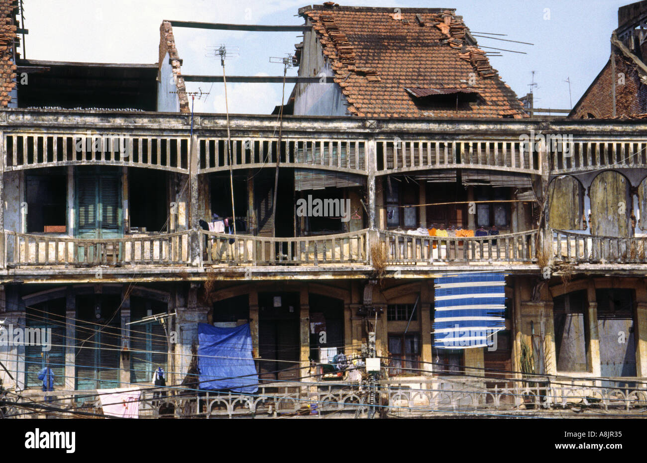 Derelict Building in Ho Chi Minh City Vietnam Stock Photo - Alamy