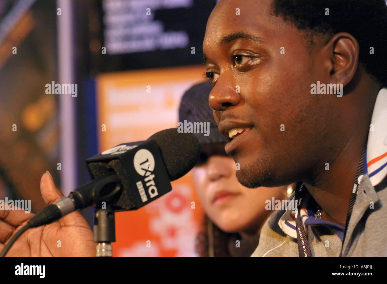 Seani B a dj and rapper from sony records and bbc radio 1 extra ...