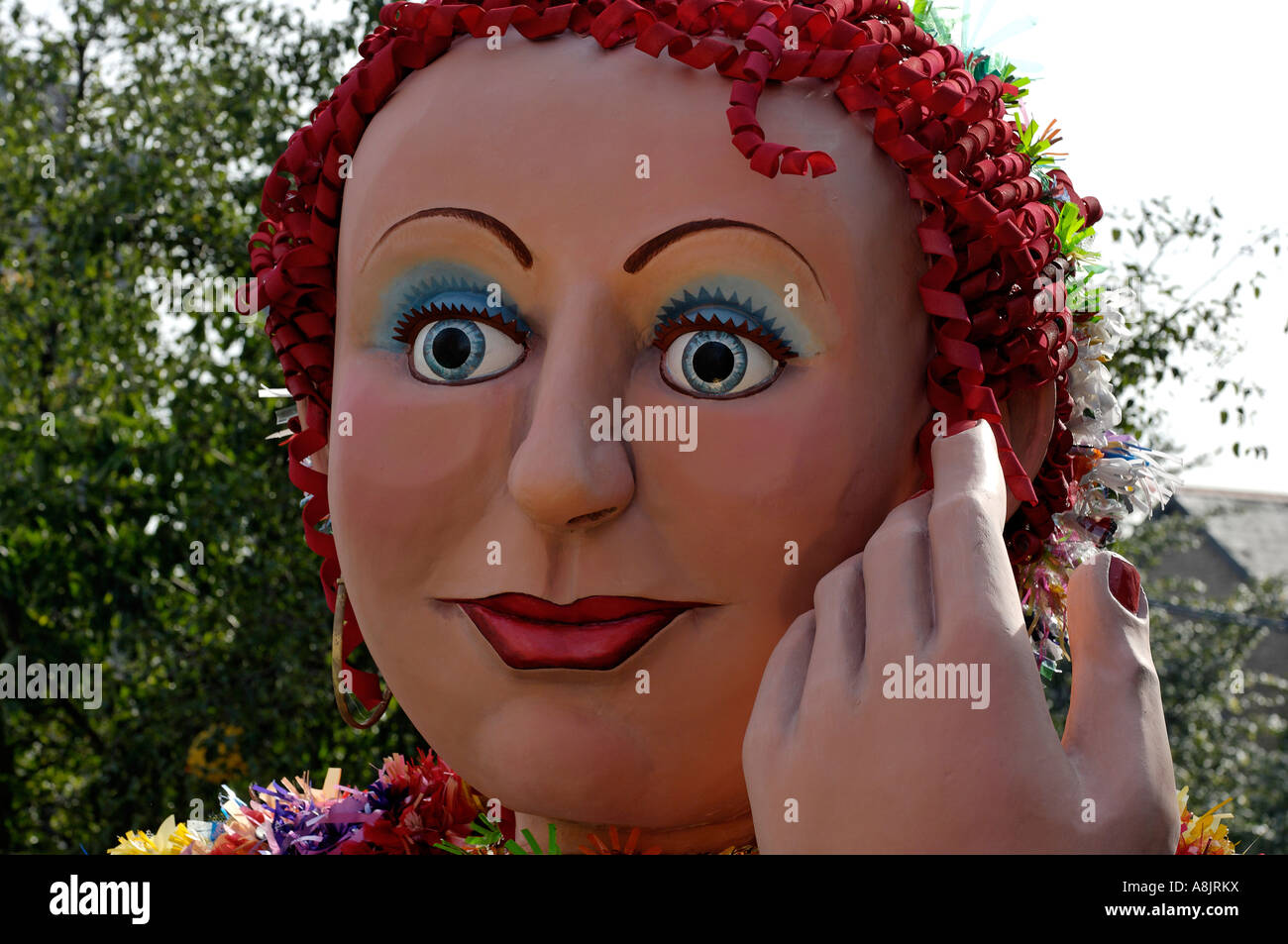 Colourful float at the Thames Festival, London Stock Photo - Alamy