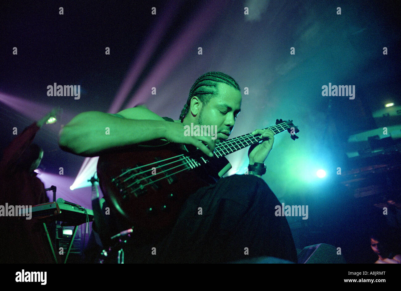 Bass player concert hi-res stock photography and images - Alamy