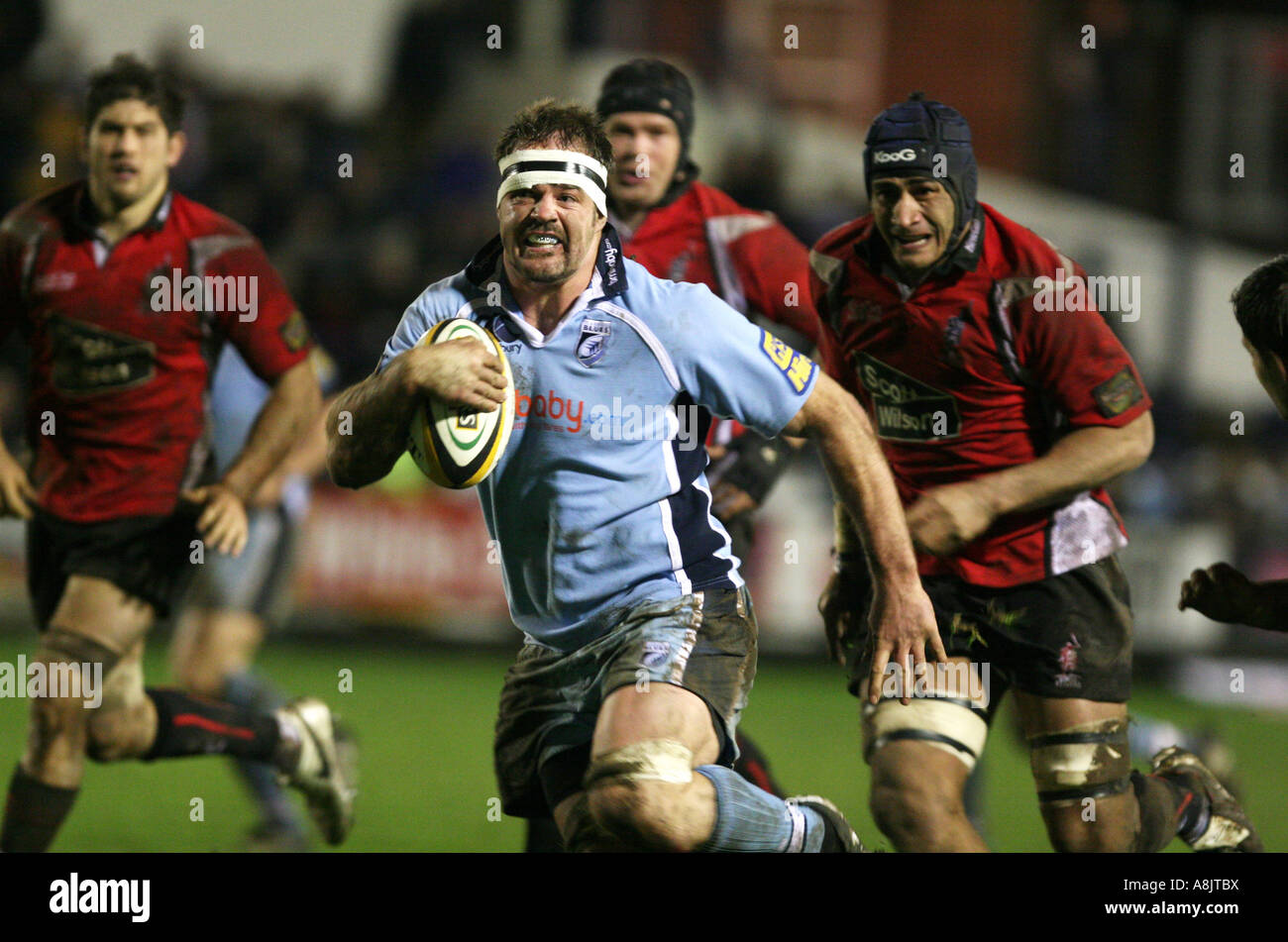 Xavier Rush Cardiff Blues and Border Reivers Rugby Union Cardiff Arms ...