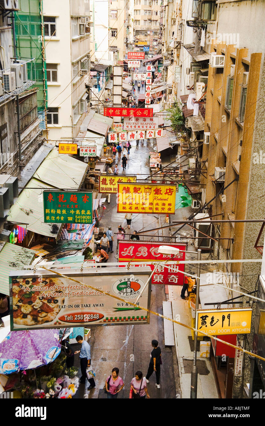 Gage street market hong kong hi-res stock photography and images - Alamy