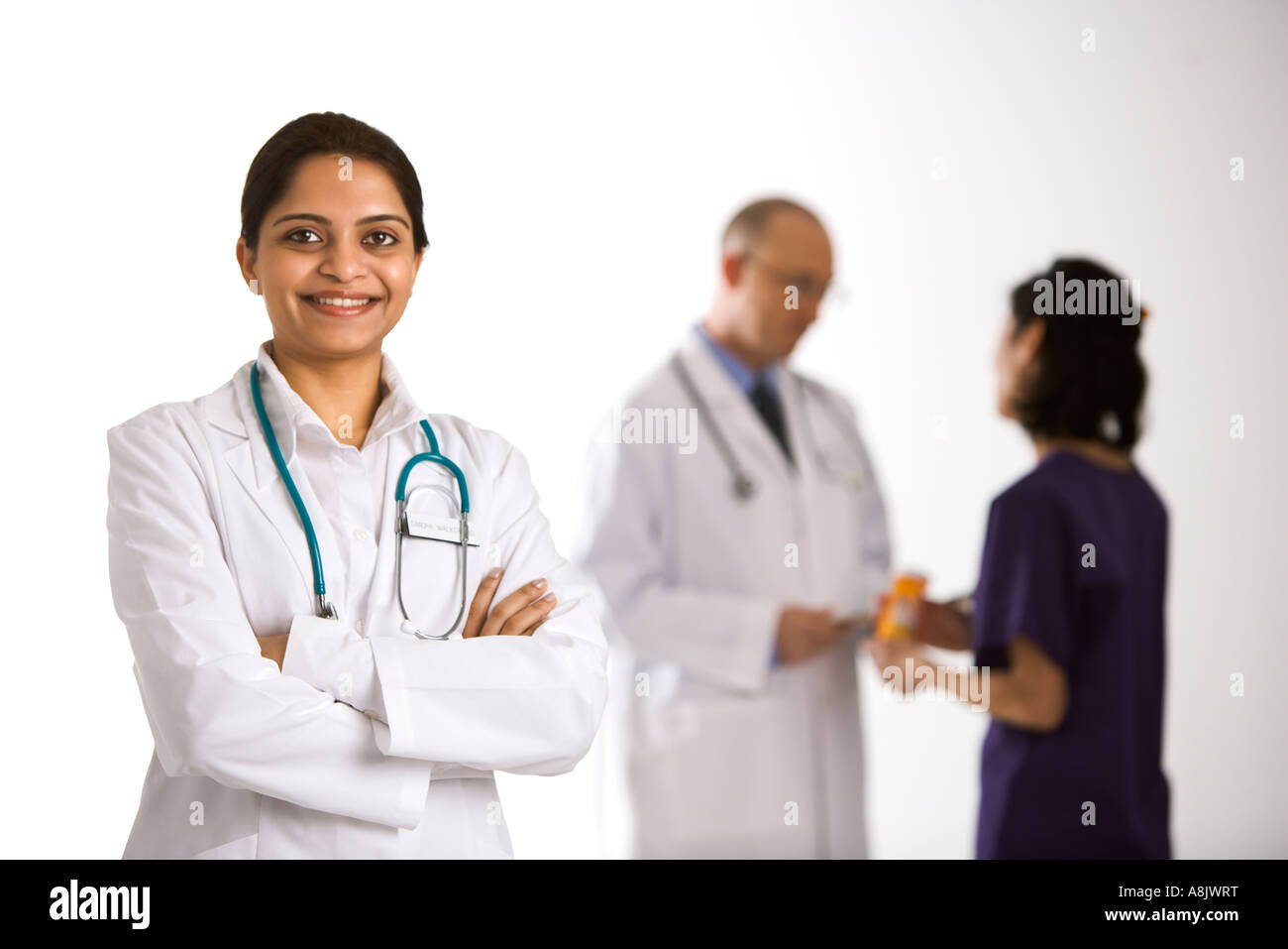 Doctor medical staff standing hi-res stock photography and images - Alamy