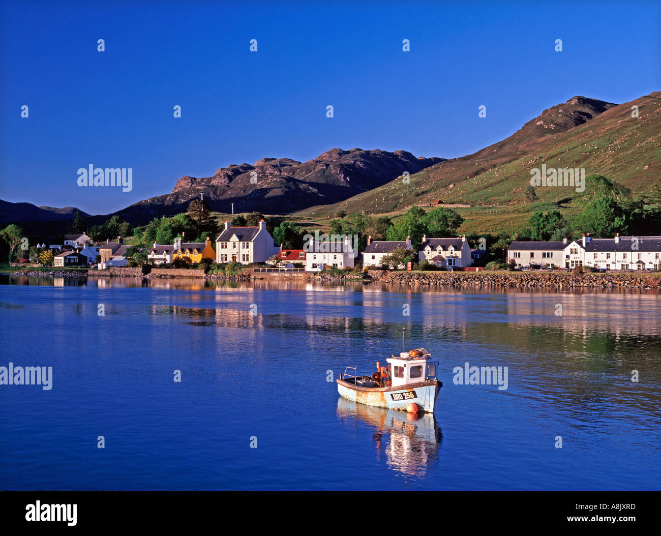 Dornie Highland Region Scotland UK Stock Photo - Alamy