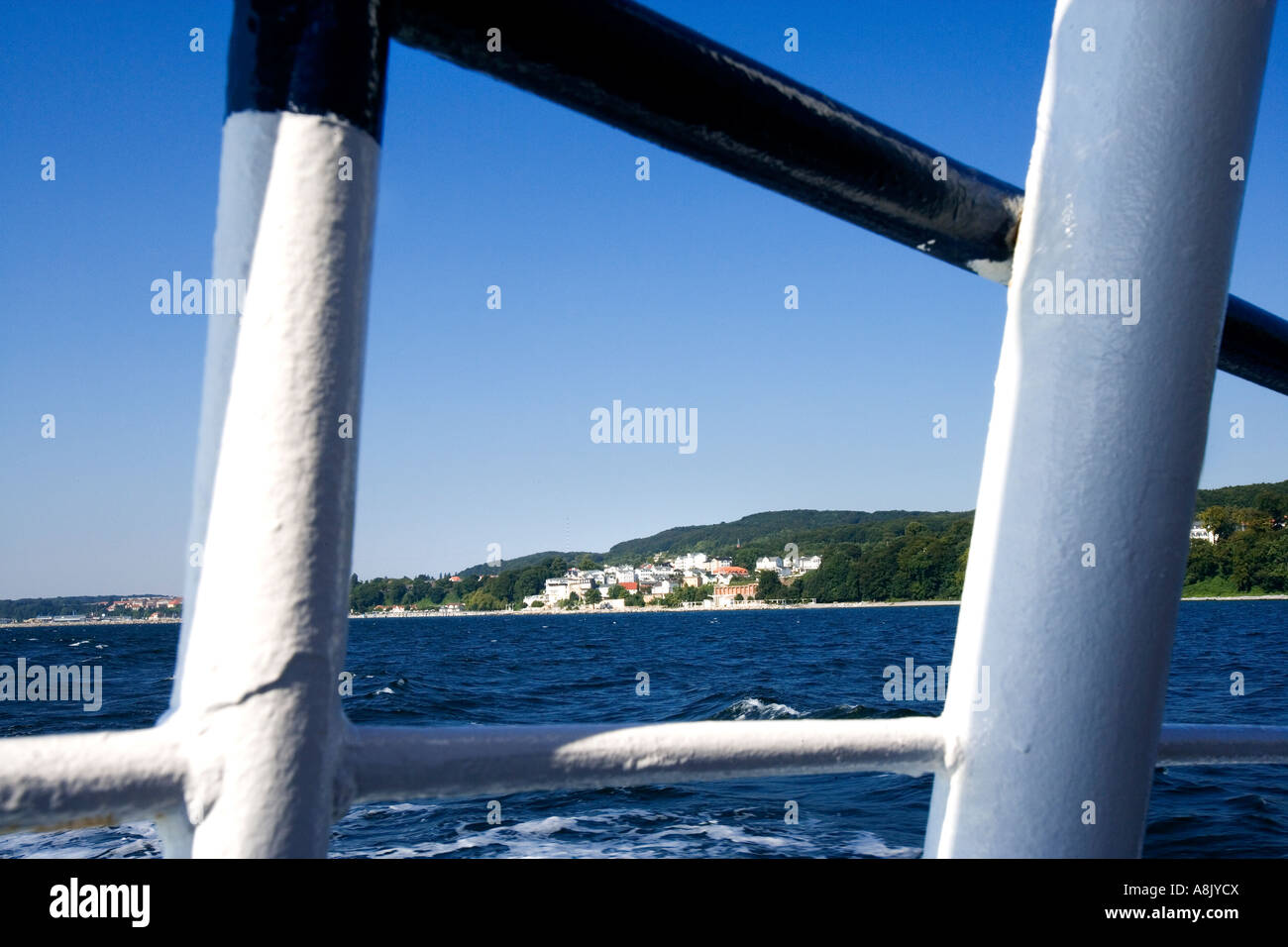 Sassnitz Ruegen Mecklenburg Western Pomerania Germany Stock Photo - Alamy
