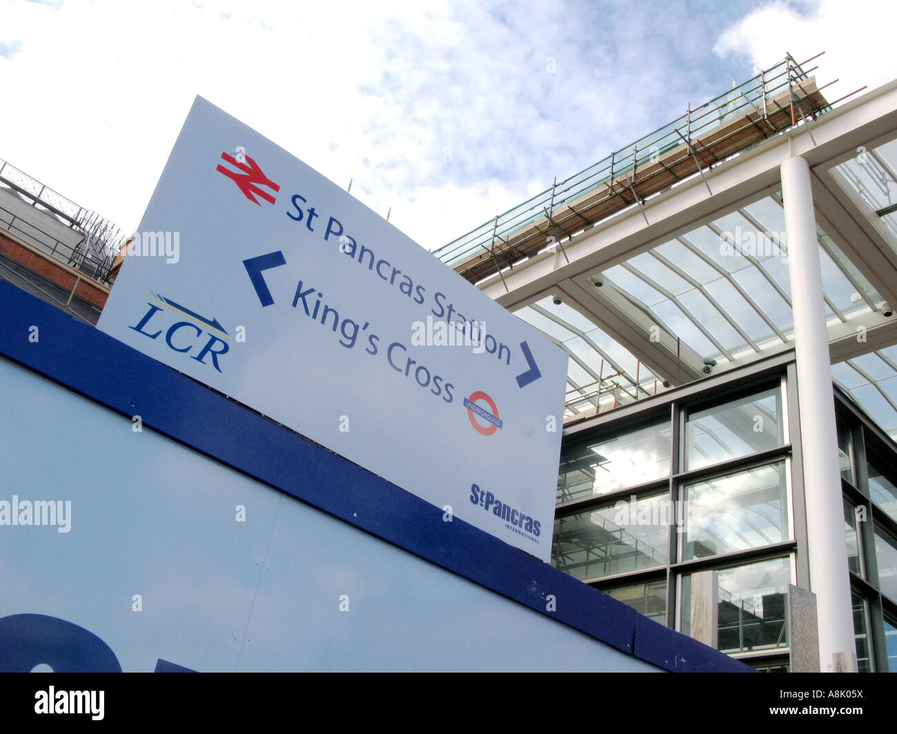 UK The future Eurotunnel terminal at St Pancras station in north London ...