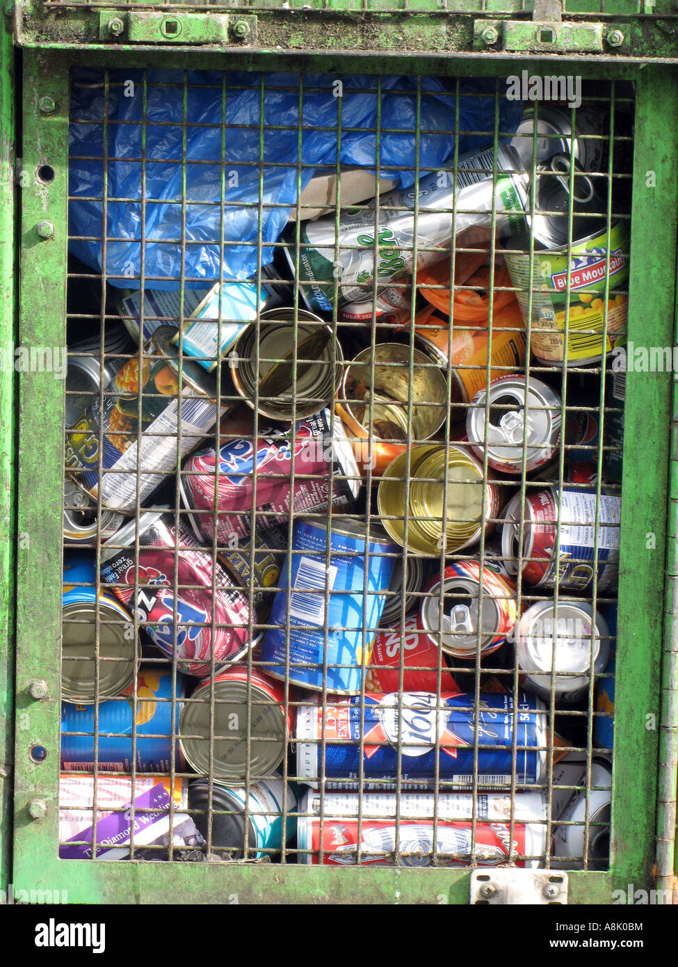 UK Recycling collection in Hackney London Photo Julio Etchart Stock ...