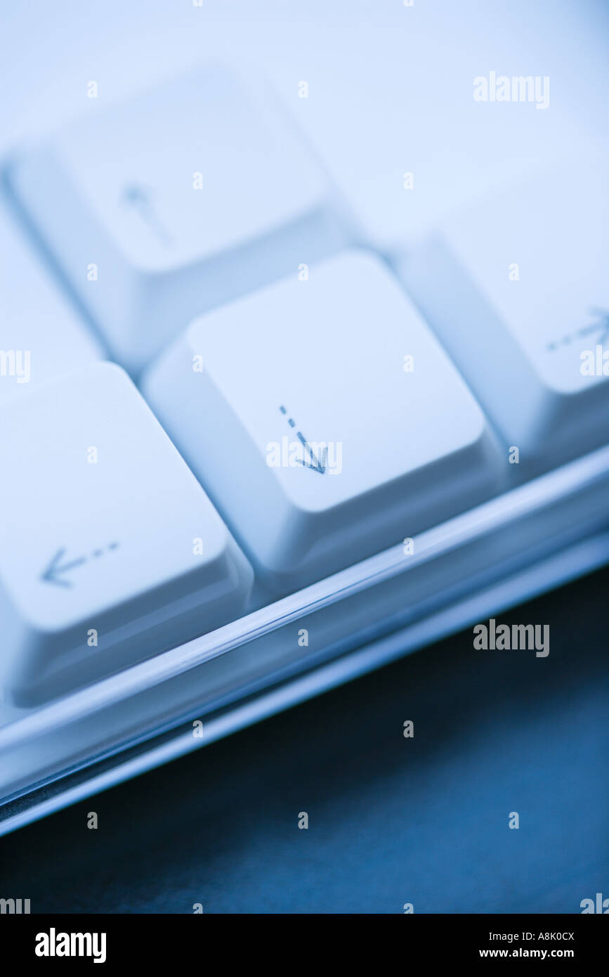 Close up of arrow keys on computer keyboard Stock Photo - Alamy