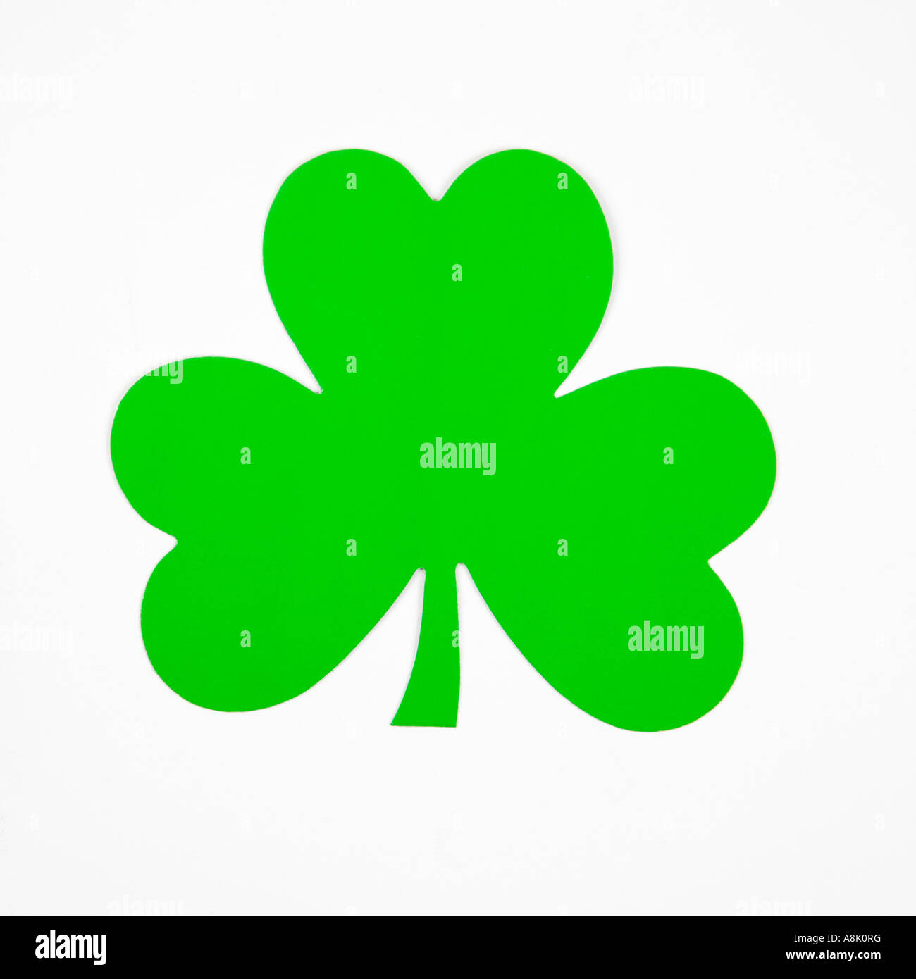 Green shamrock colour lucky hi-res stock photography and images - Alamy