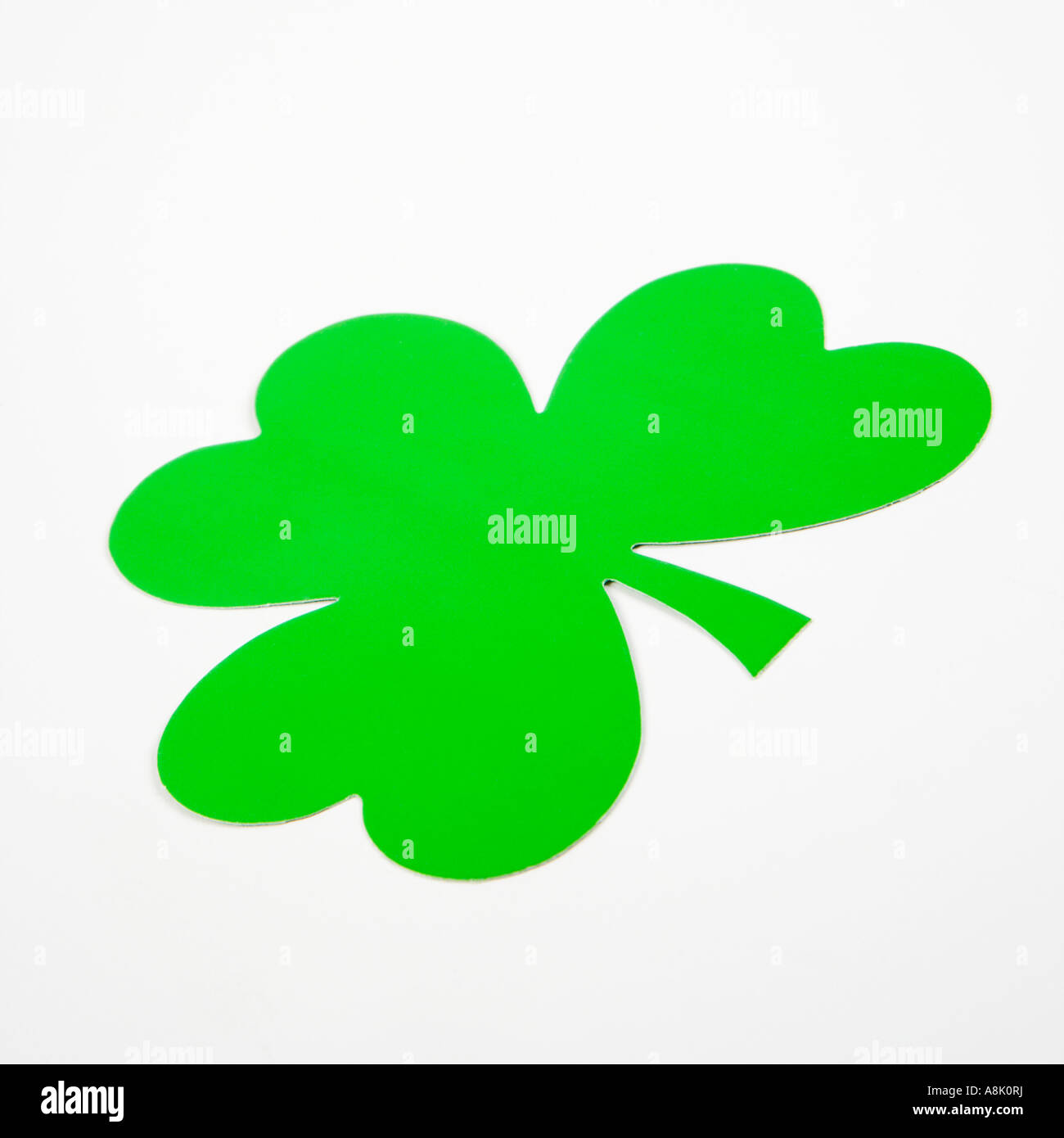 Green shamrock colour lucky hi-res stock photography and images - Alamy