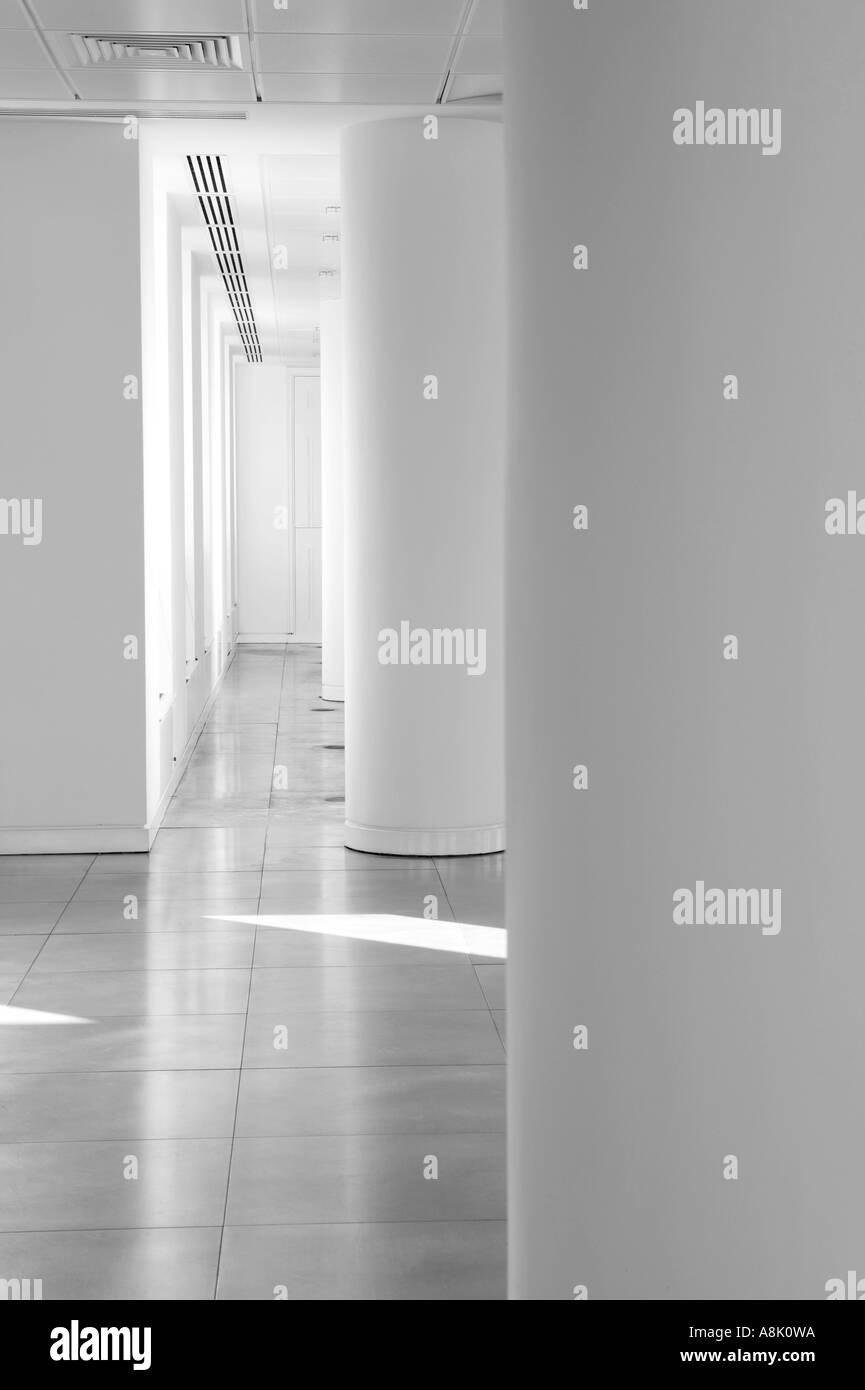 empty floor of office building Stock Photo - Alamy