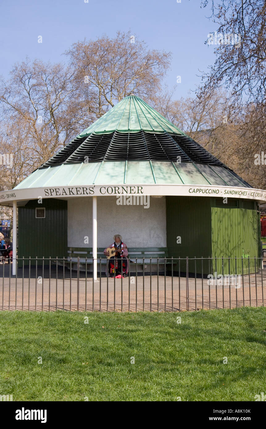Man busking guitar london england hi-res stock photography and images ...