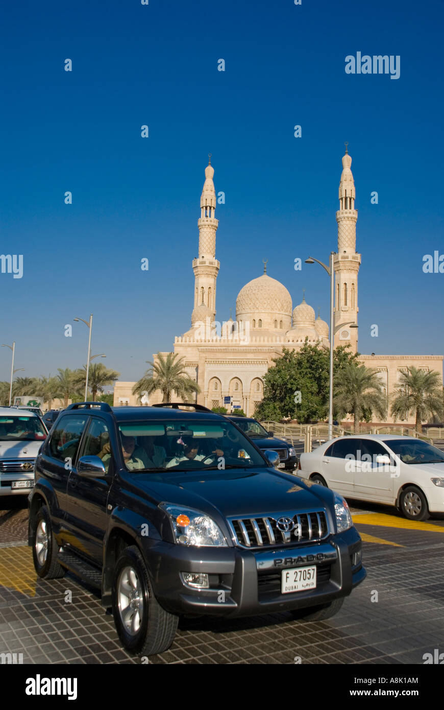 Middle east uae united arab emirates Dubai Jumeirah mosque Stock Photo ...