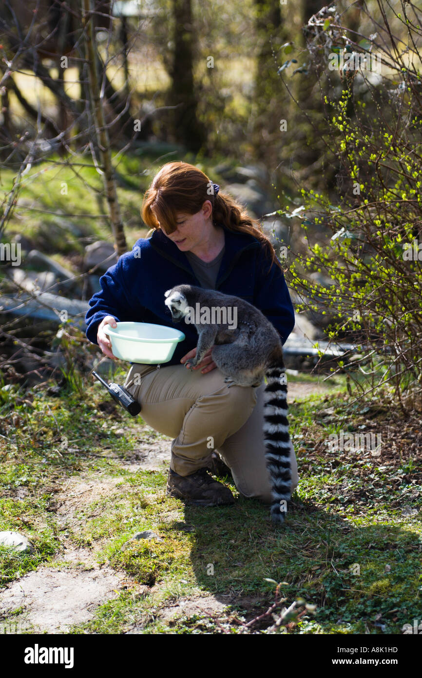 Female zookeeper hi-res stock photography and images - Alamy