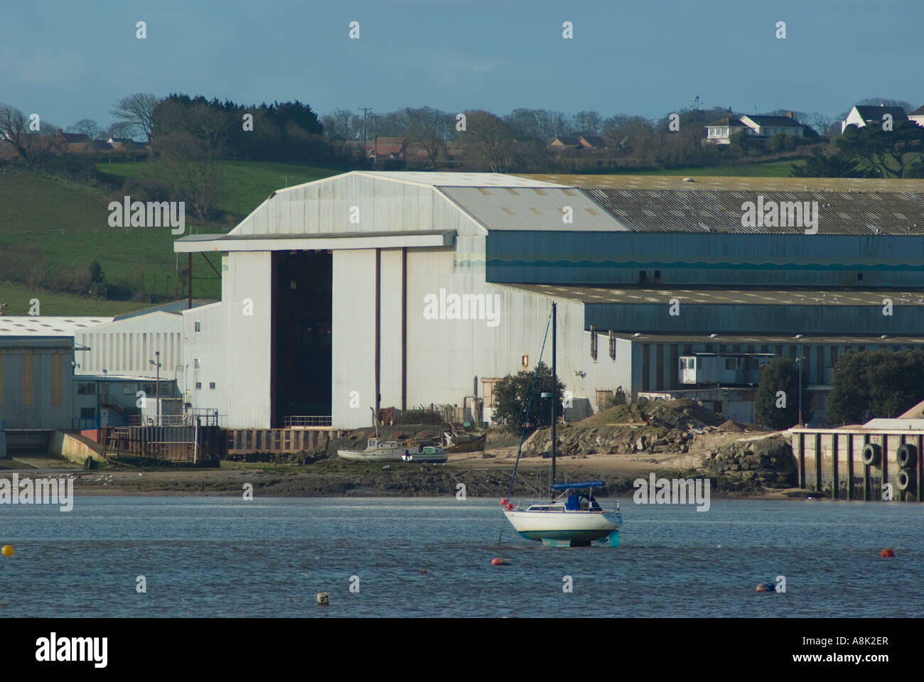 europe uk england North Devon Appledore shipyard Stock Photo - Alamy