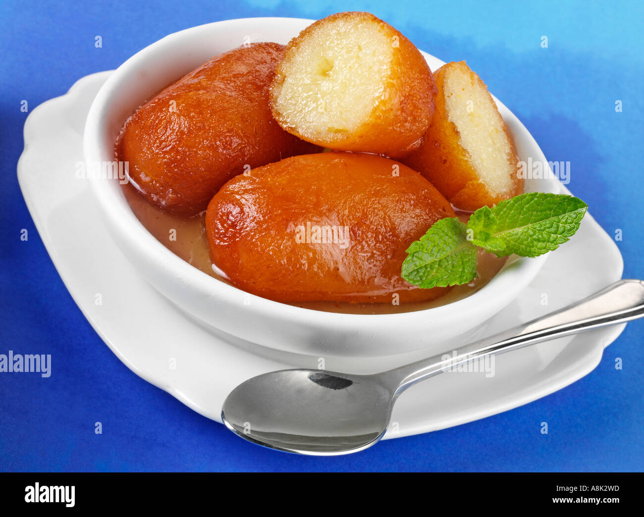 INDIAN GULAB JAMUN Stock Photo - Alamy