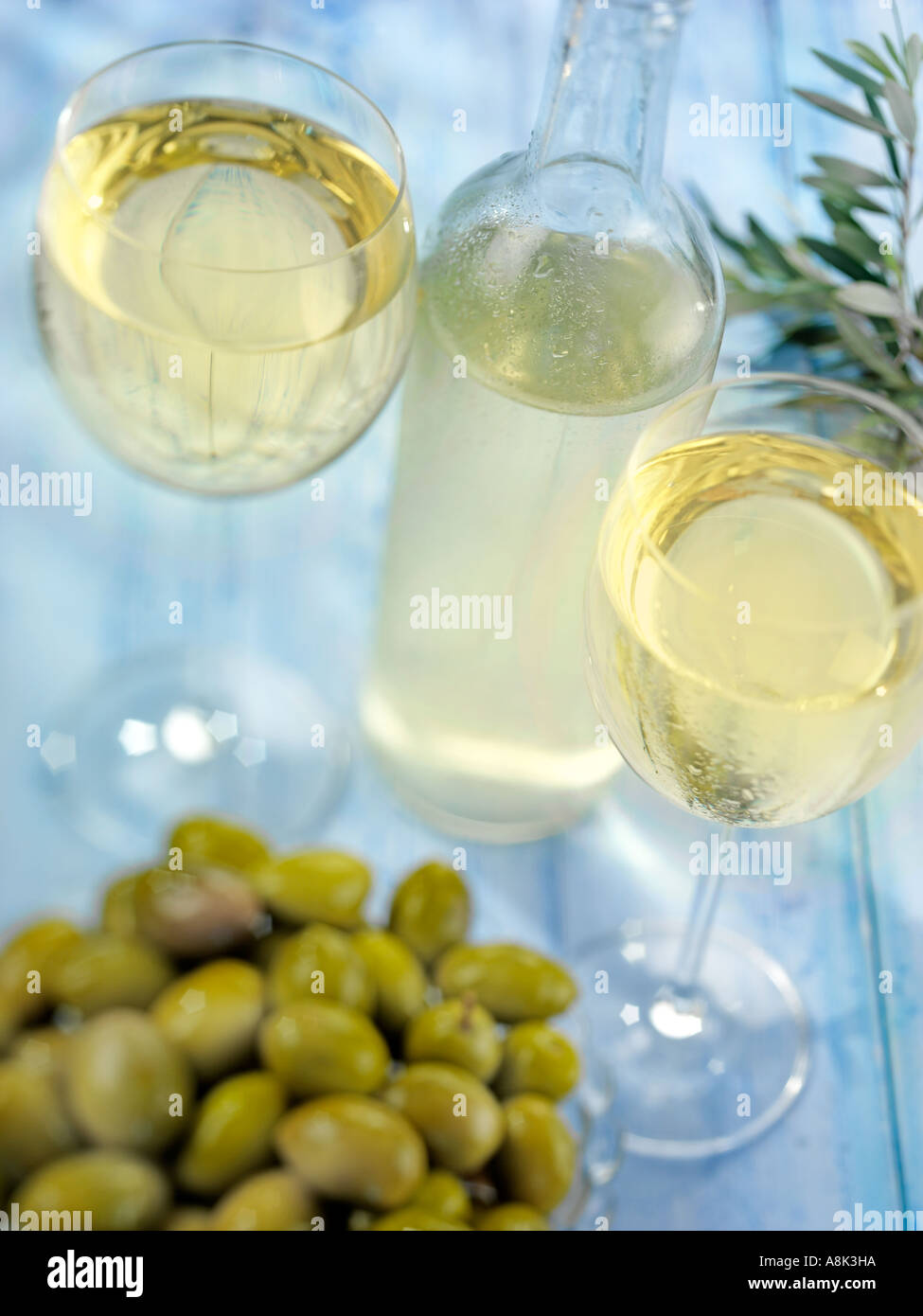 GREEK RETSINA WINE Stock Photo - Alamy