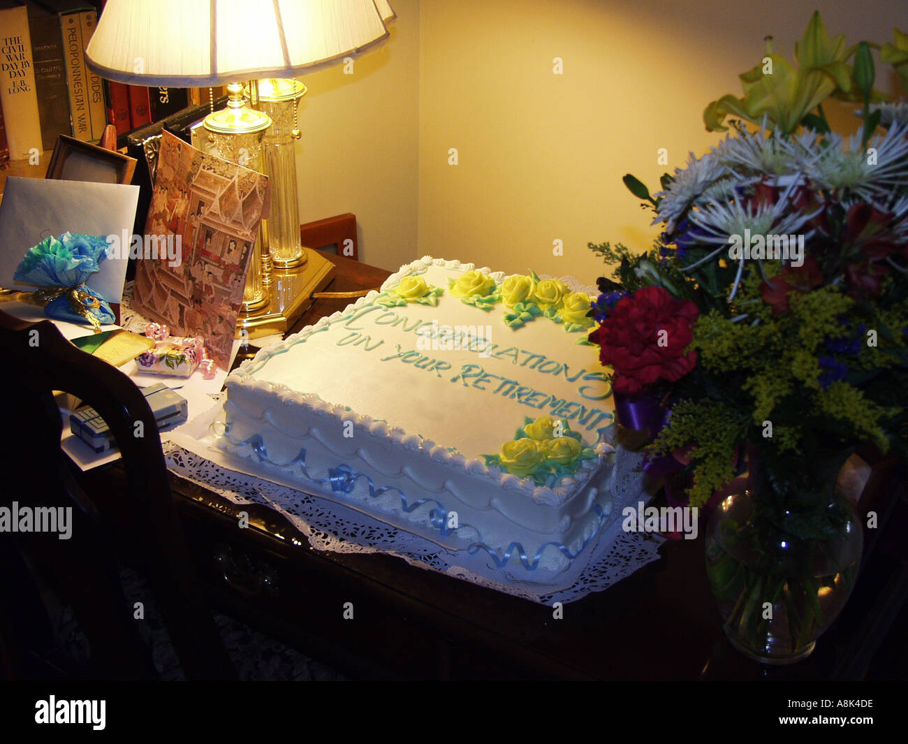 Retirement cake hi-res stock photography and images - Alamy