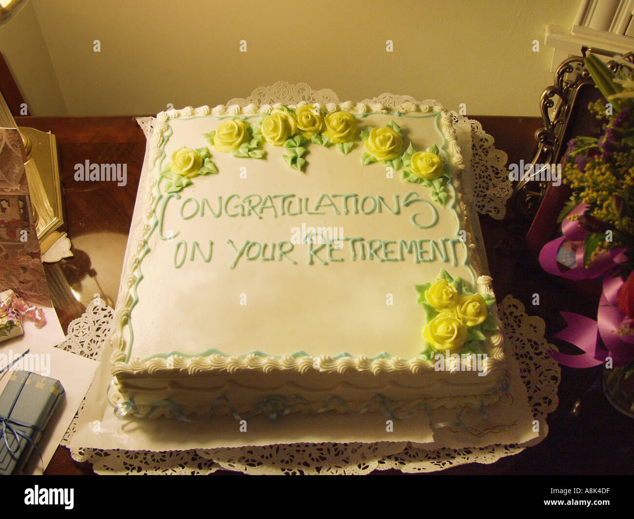 Retirement cake hi-res stock photography and images - Alamy