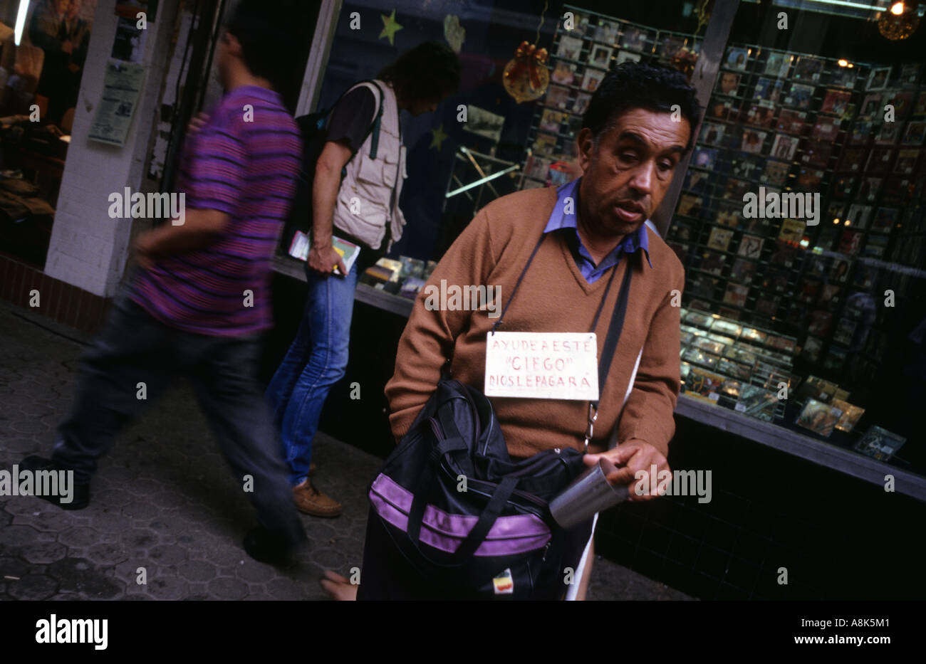 Poor blind man hi-res stock photography and images - Alamy